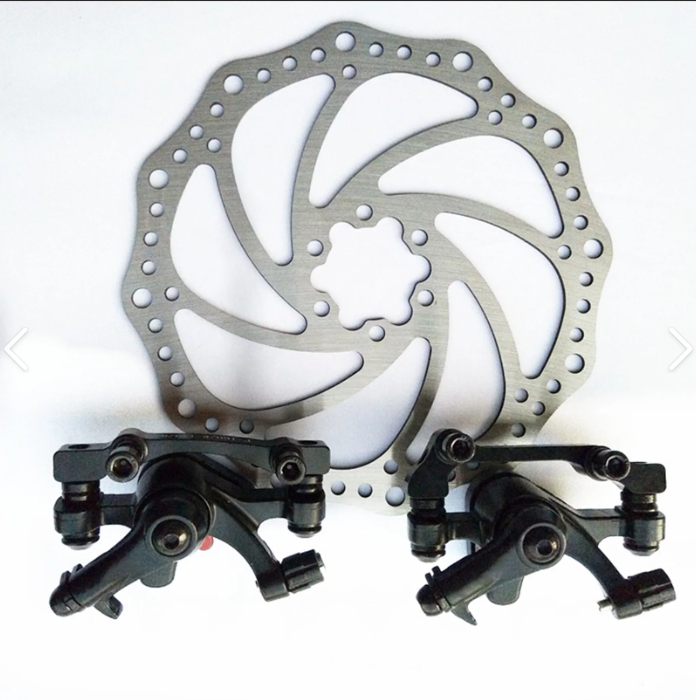 High-Performance Bicycle Disc Brake Set - Front & Rear Rotary System ...
