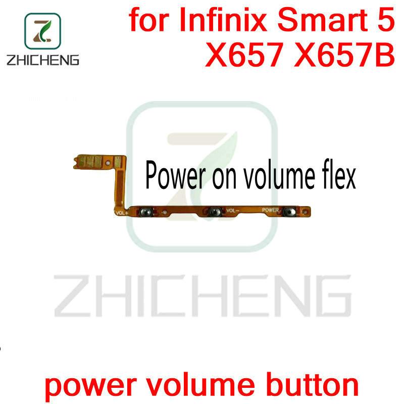 For Infinix Smart 5 X657 X657B Power On Off Button Volume Switch ...