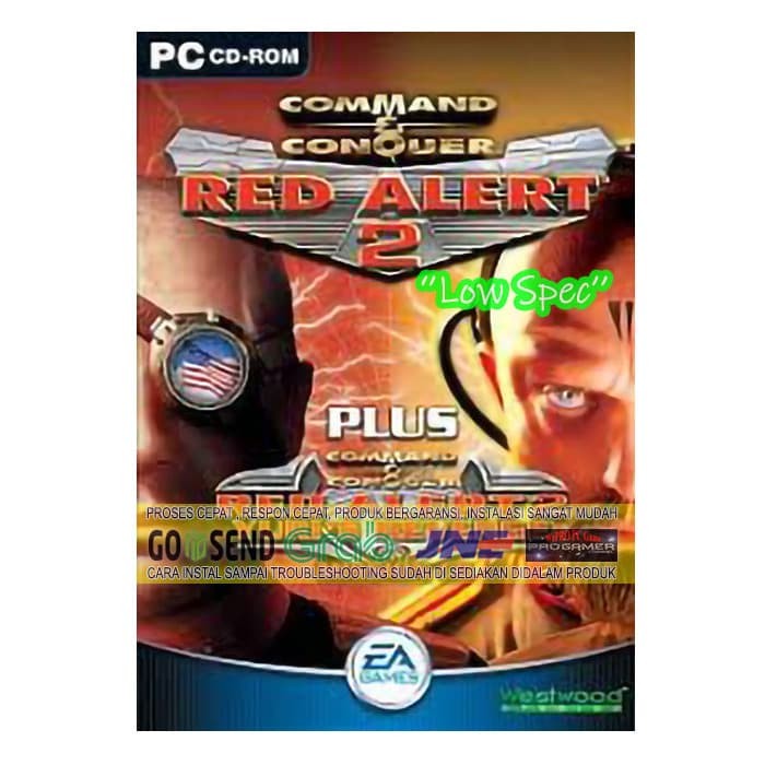 COMMAND AND CONQUER RED ALERT 2 PLUS YURI'S REVENGE | CD DVD GAME | PC | Lazada Indonesia
