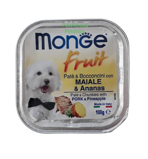 Monge Fruit Pate and chunkies with Pork & Pineapple 100g | Lazada PH