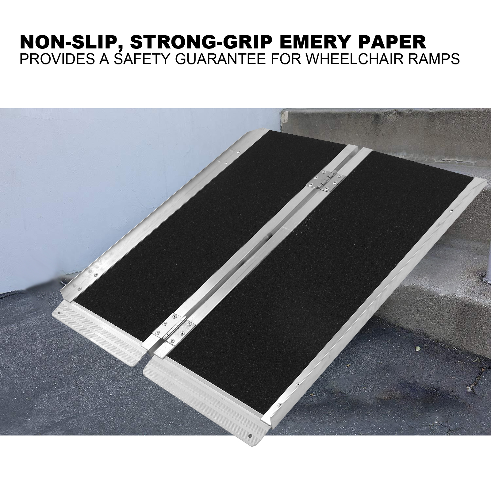 Wheelchair Ramp Loading Ramp Widened with Handle for Mobility Scooter ...