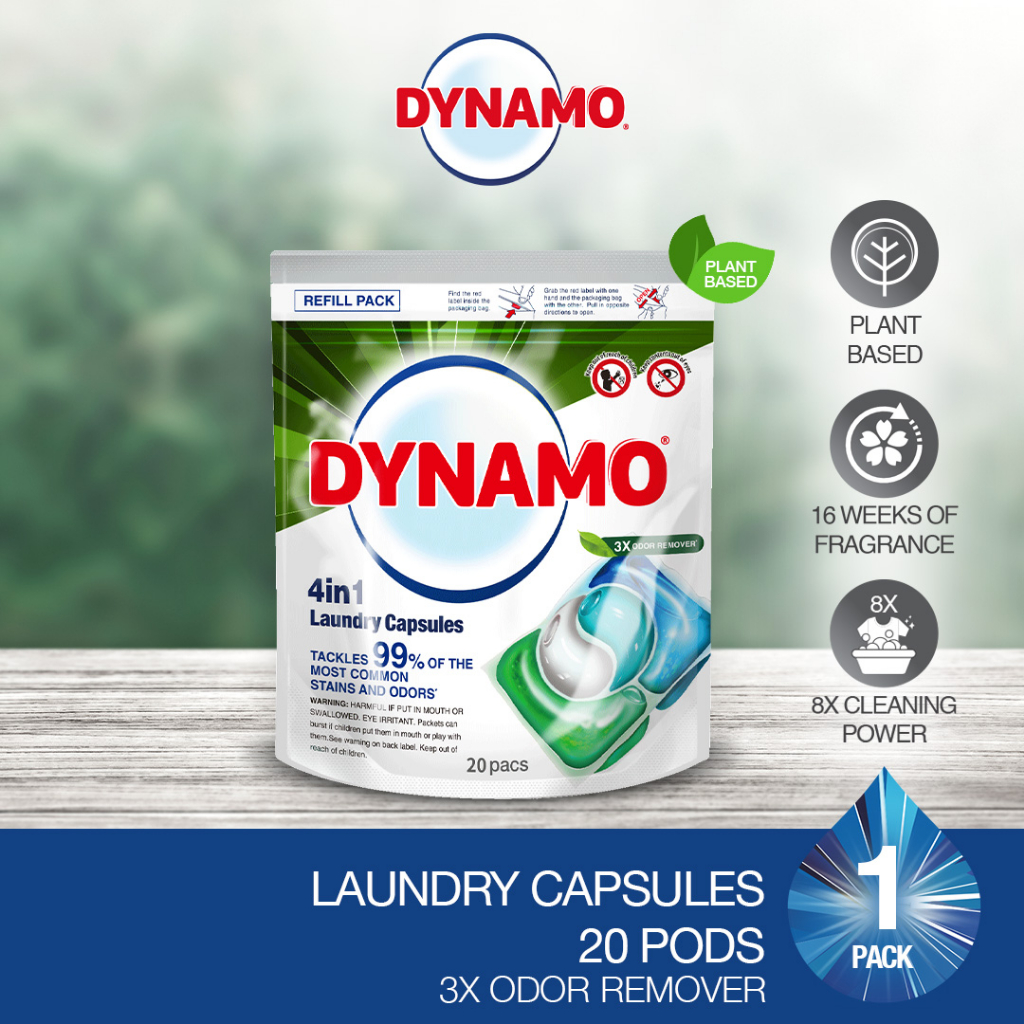 Dynamo Laundry Capsules Laundry Pods Laundry Detergent Tub Refill Pack ...