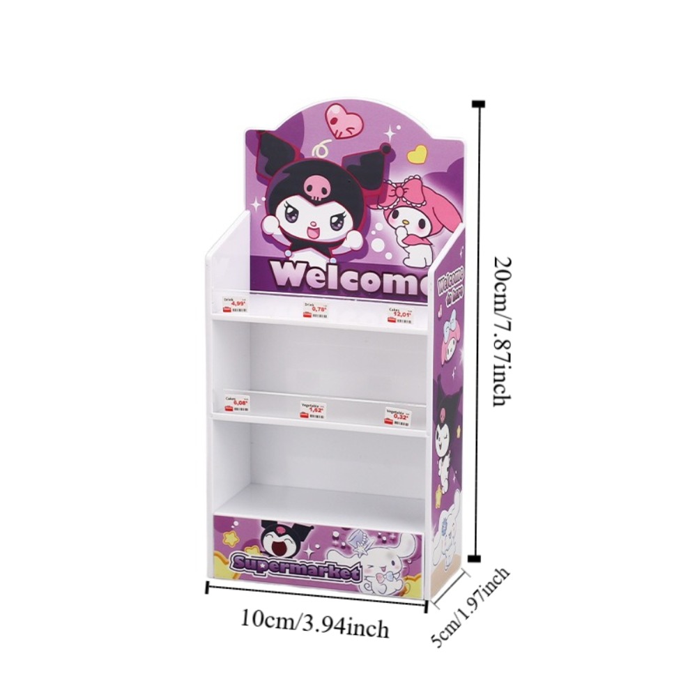 Dessert Stand Model Miniature Furniture Doll Mini Snack Shelf Storage ...