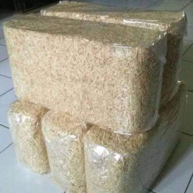 Serbuk sabut serabut kayu organik bersih untuk alas kandang hamster ...