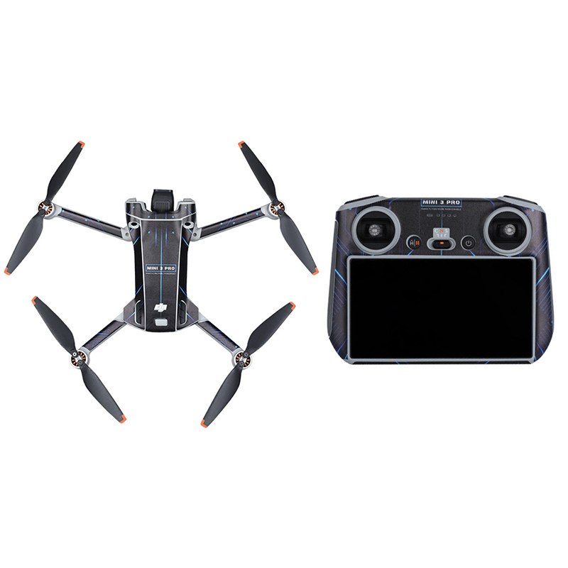 for DJI MINI 3 PRO PVC Sticker Drone Body Remote Control Skin Stickers ...
