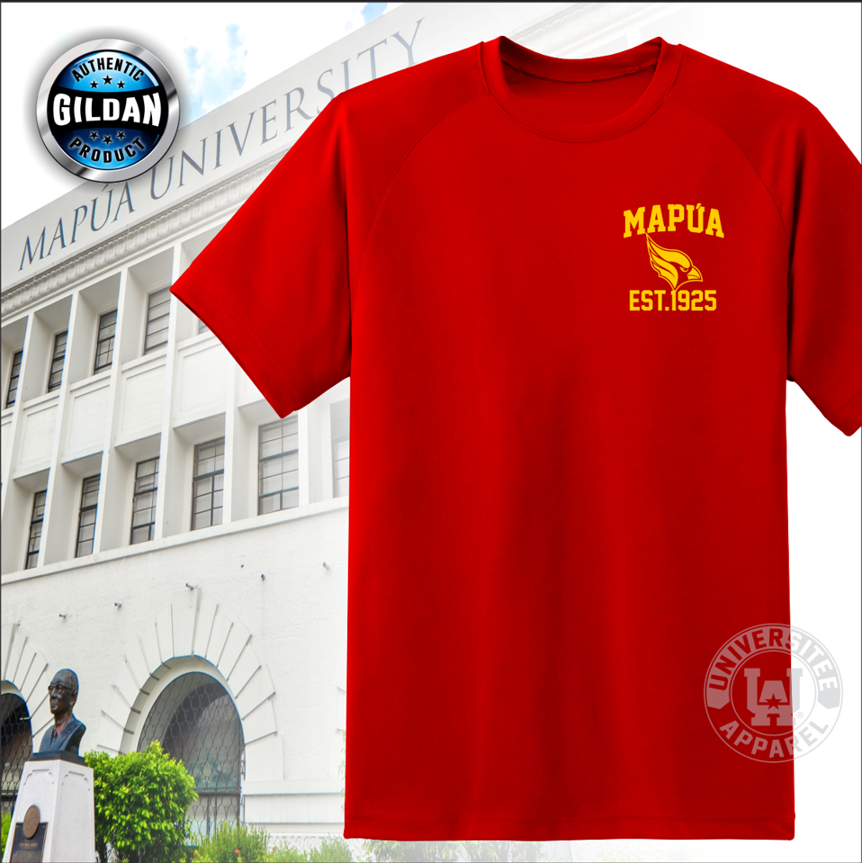 GILDAN Brand NCAA Mapua University Shirt MAPUA Cardinals College ...