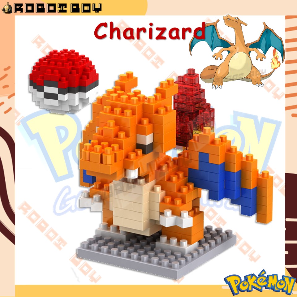 🔥OFFER PRICE🔥Ready Stock Pokemon Nano Block Diamond Building Block Toy ...