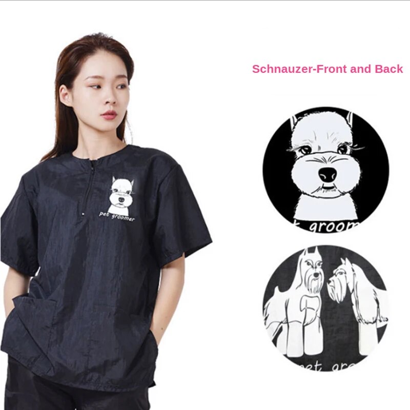 【Trending Now】 Men And Women Pet Shop Cosmetology Uniforms Waterproof ...