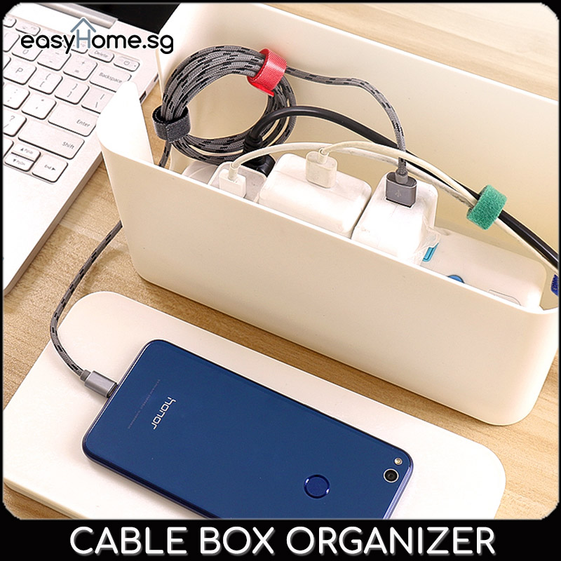Cable Box Extension Wire Plug Storage Home Cable Organizer Cable ...
