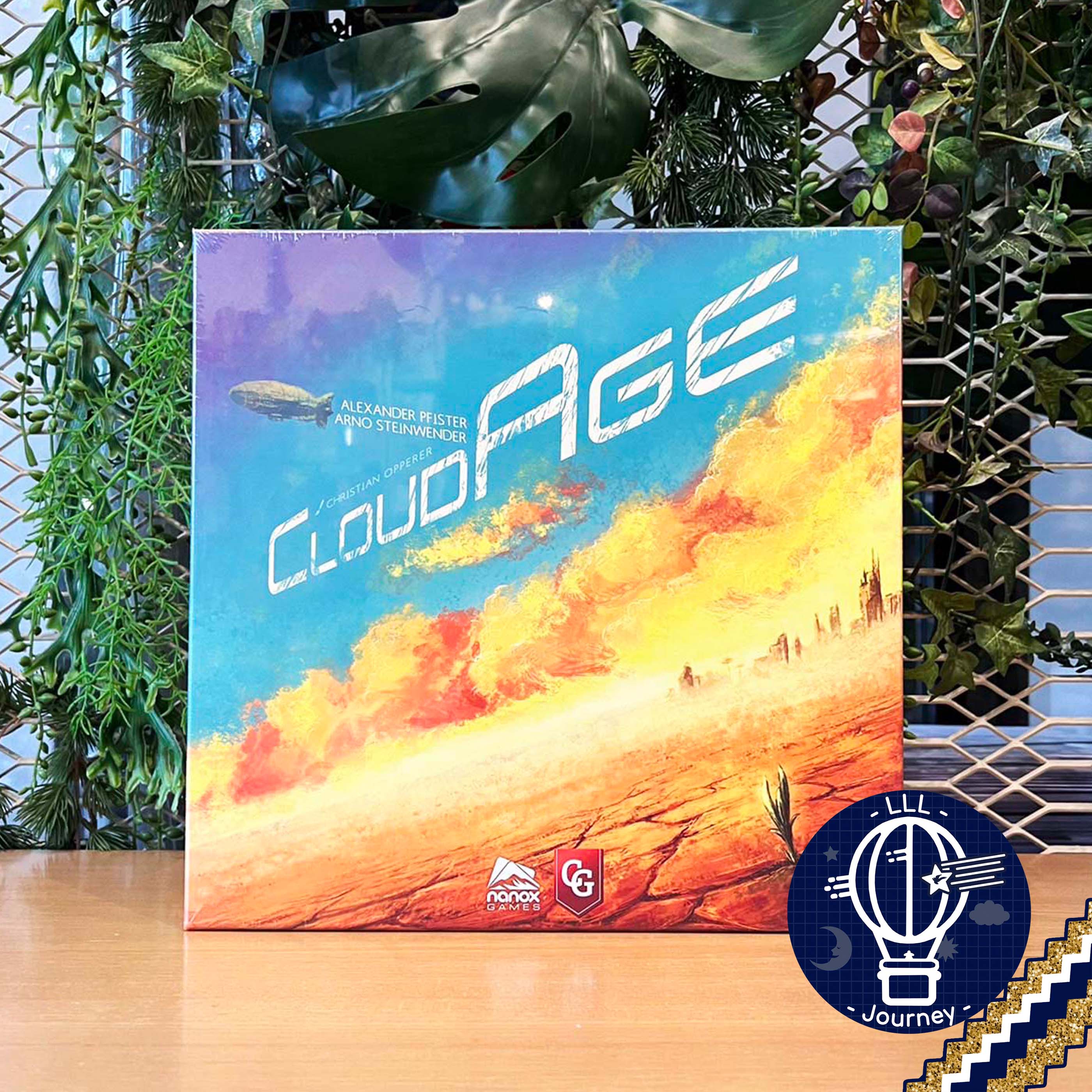 Cloud Age แถมซองพรีเมี่ยมฟรี [บอร์ดเกม Boardgame] | Lazada.co.th