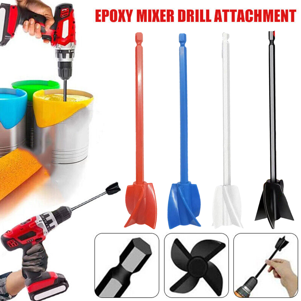 Epoxy Mixer Paint Drill Attachment Paddle Consistencies Liquids Resin ...