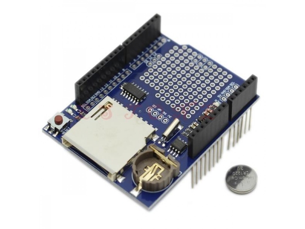 RTC SHIELD FOR ARDUINO UNO R3 DATA LOGGER SHIELD | Daraz.pk