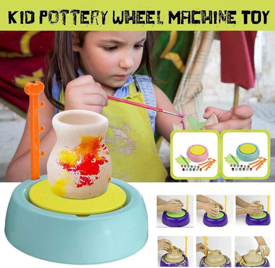 Electric Clay Pottery Wheel Complete Kit | Daraz.pk