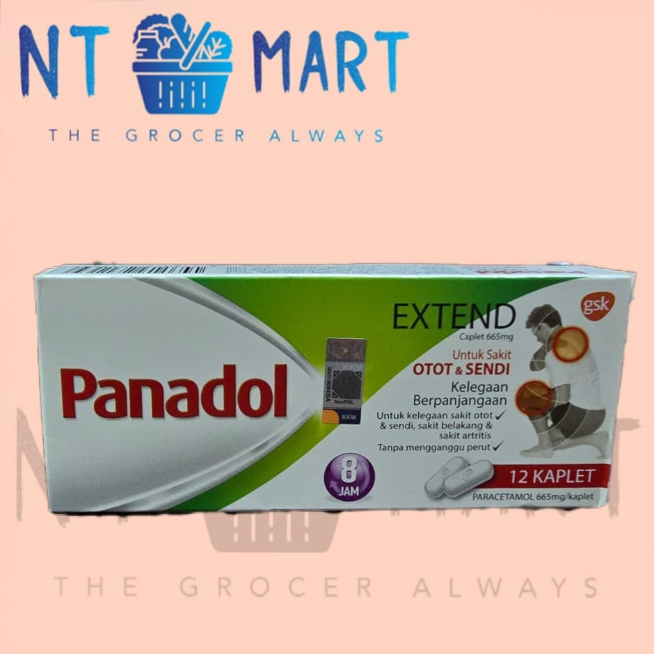 Panadol Extend 12 KAPLETS | Lazada