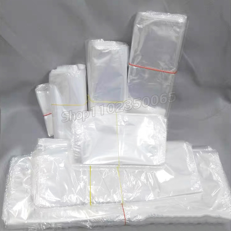 100pcs Packaging Bag Heat Nylon Shrink Plastic Full Sealing For New ...