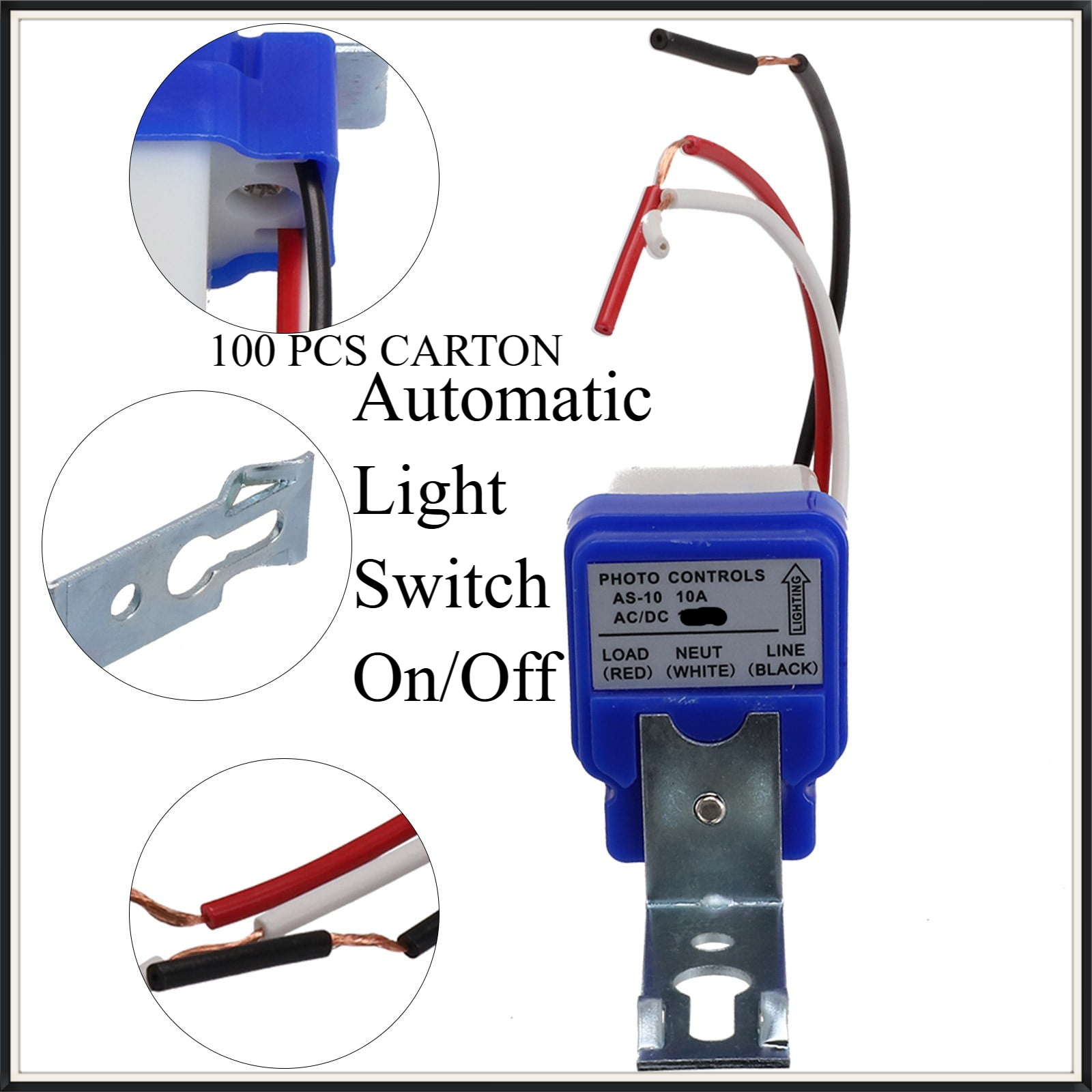 Photocell Automatic Light Control Sun Switch LDR In Pakistan AS-10-220 ...
