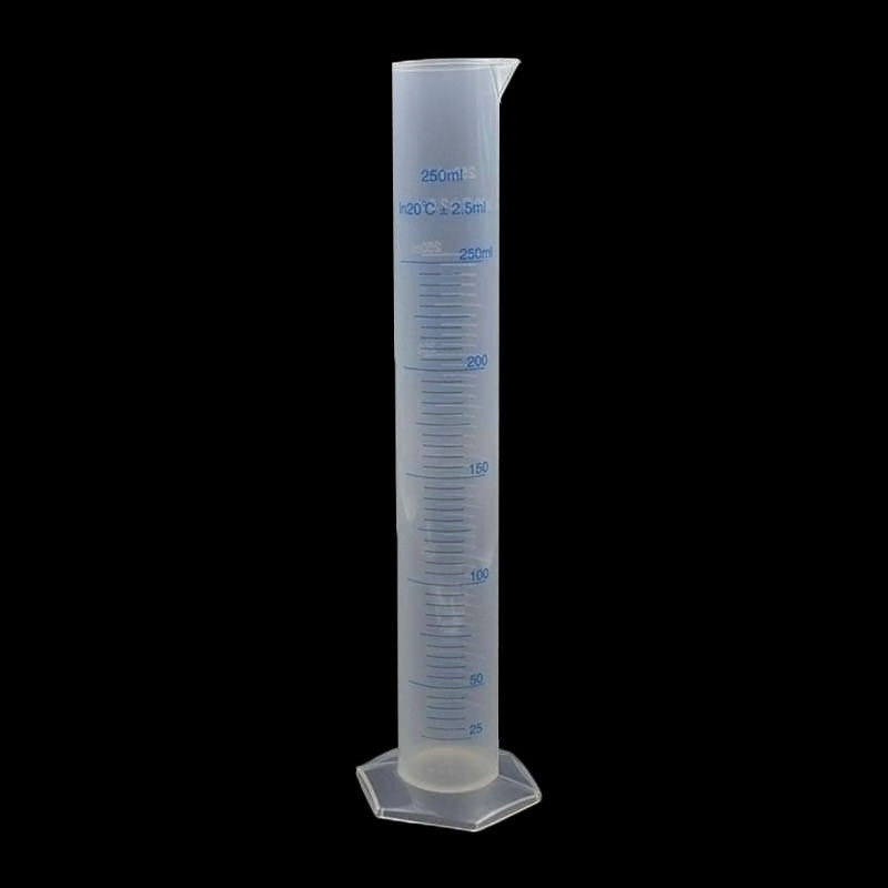 10ml-500ml Plastic Measuring Cylinder Graduated Cylinders Lab Supplies ...