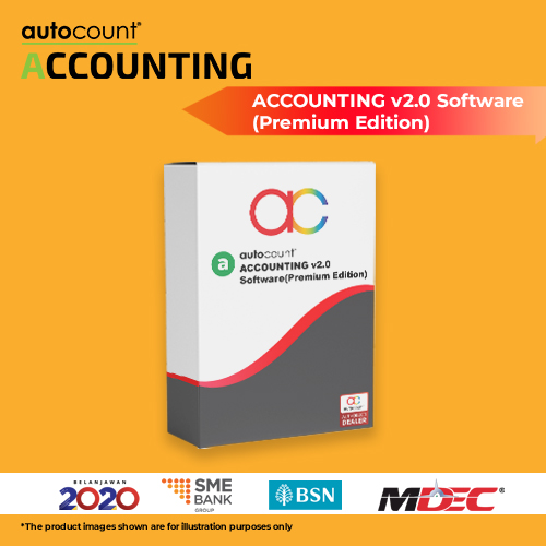 AutoCount ACCOUNTING v2.0 Software (Premium Edition) | Lazada