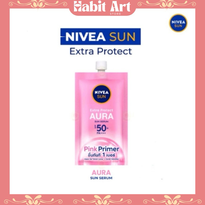 Nivea Sun Face Protection Serum SPF50+ PA+++ Sachet 7 ml | Lazada Indonesia
