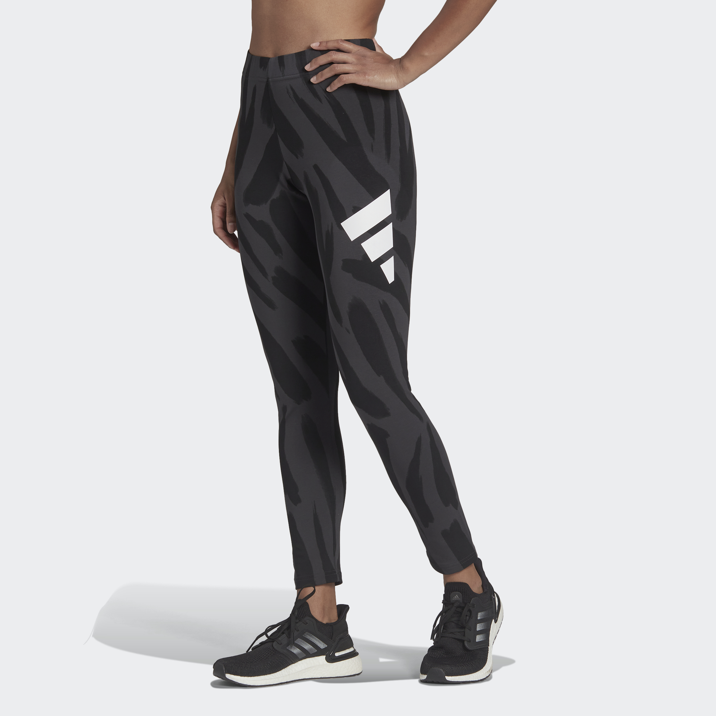 adidas Phong cách sống Quần Legging Graphic Feel Fierce Future Icons ...