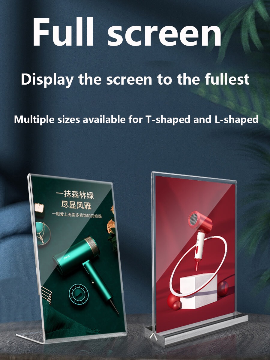 A4 Pull-out Acrylic Stand For Store And Supermarket Price Display Name ...