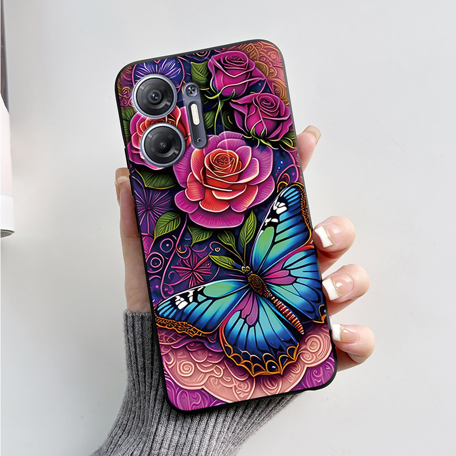 สำหรับ Infinix ร้อน30 5G 2023 X6832เคสแฟชั่นพิมพ์ลายปกซิลิโคนนิ่มเคส ...