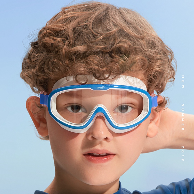 COPOZZ Professional Waterproof Kids Swimming Goggles Soft Silicone ...