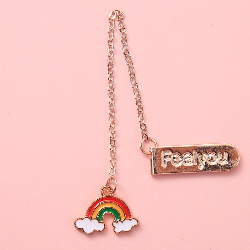 Pembatas Buku Karakter Cartoon Bookmark Paper Clip Besi Motif Kartun ...