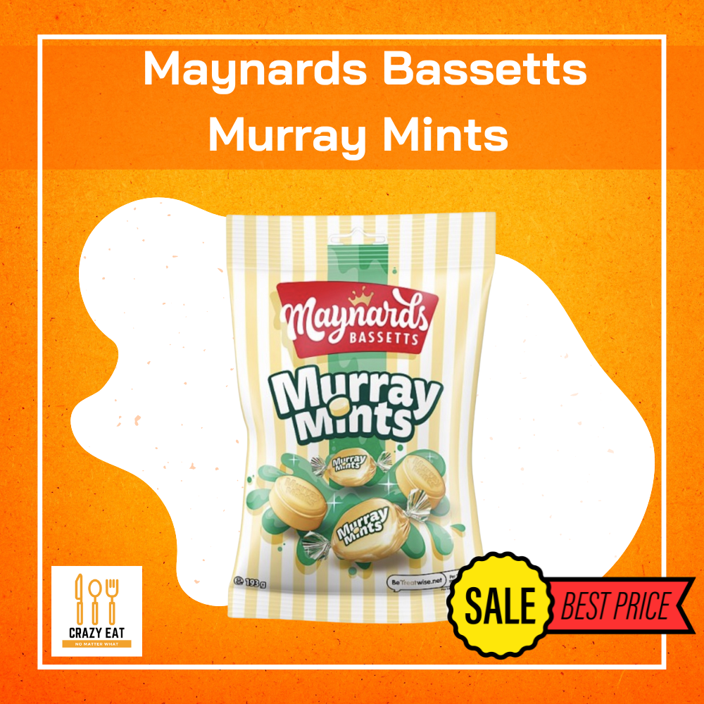 Maynards Bassetts Murray Mints 193g เมย์นาร์ดส์ บาสเซตต์ เมอร์เรย์ ...