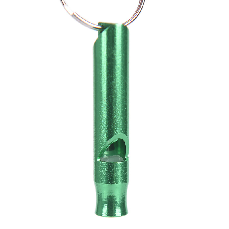 Metal Whistle Pendant With Keychain For Survival Emergency Mini Size ...