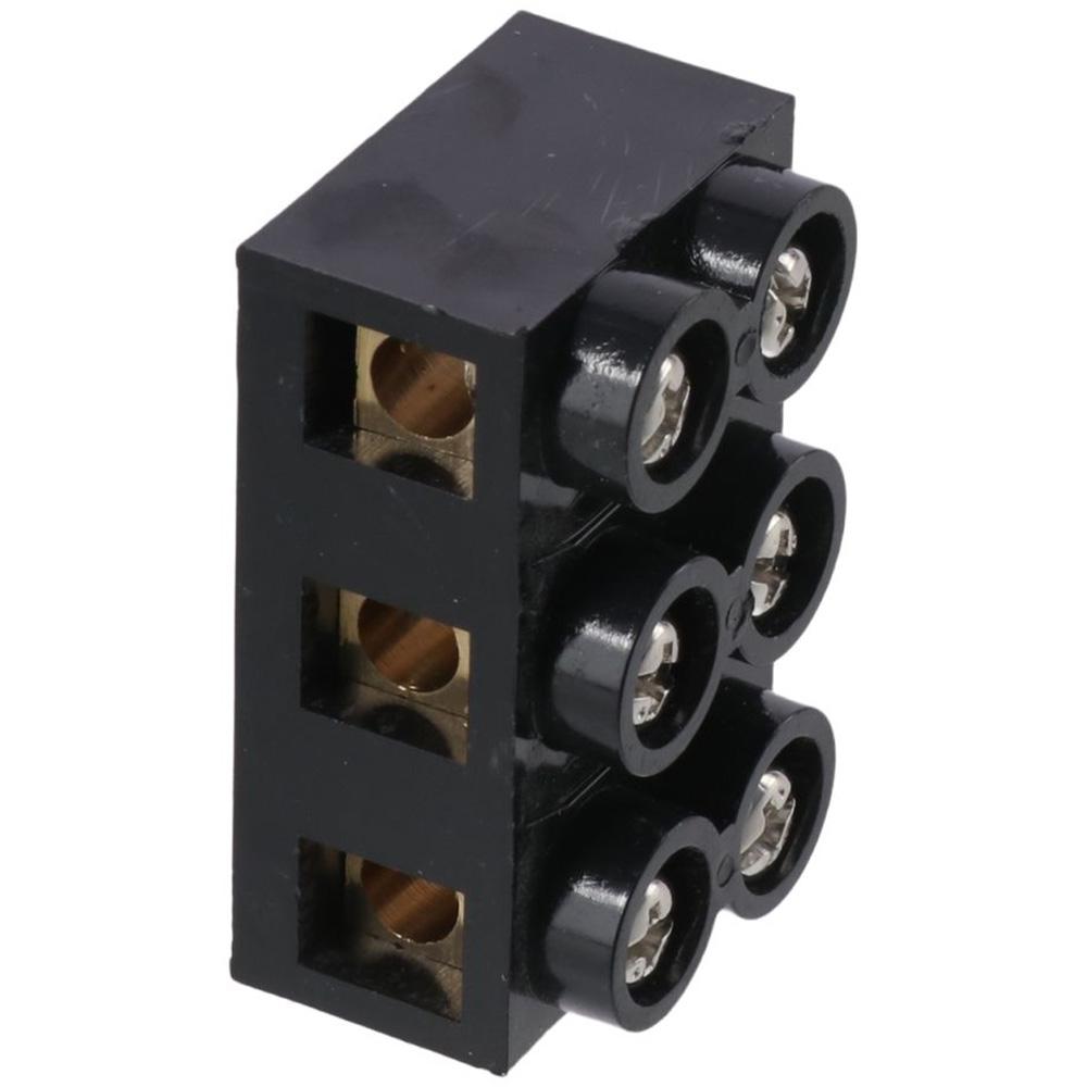 Terminal Post 500V Terminal Block 60A Dual Row Screw Electric Barrier ...