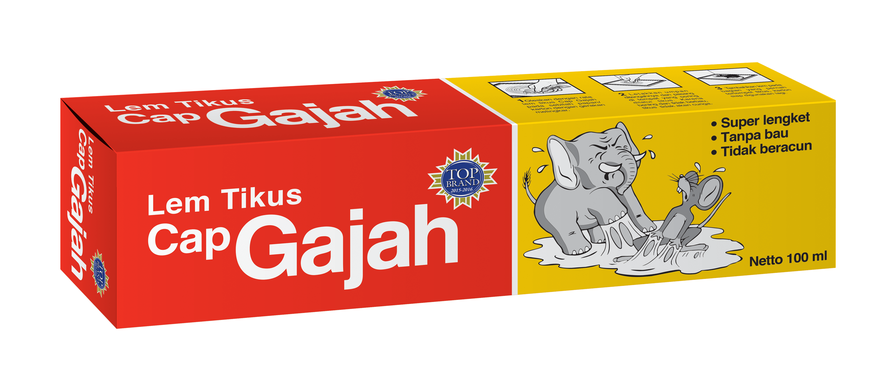 Lem Tube Cap Gajah 100ml | Lazada Indonesia