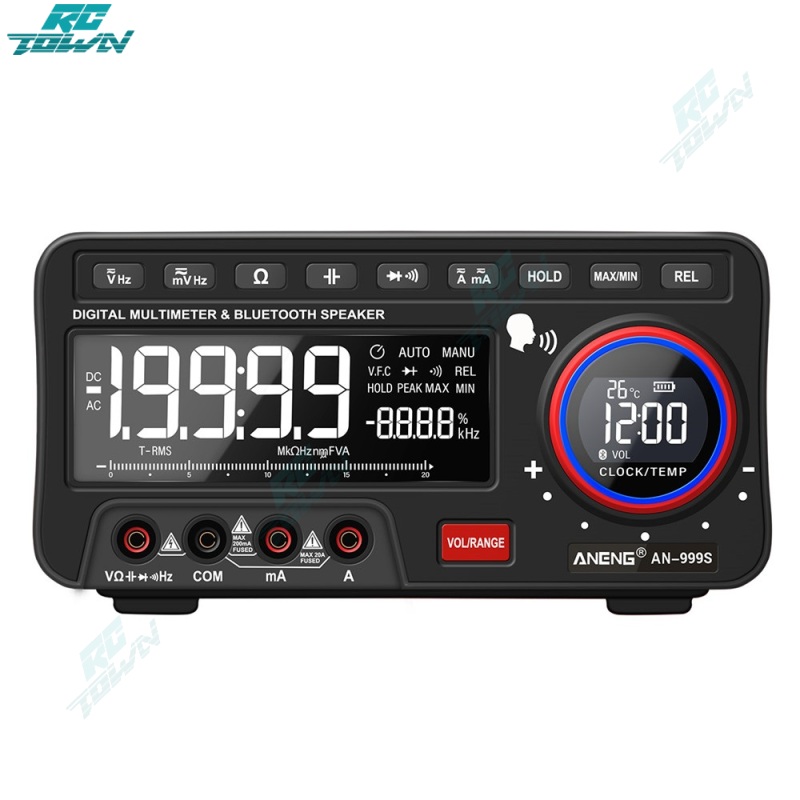 Digital Multimeter With Desktop Bluetooth Audio High-precision Voice ...