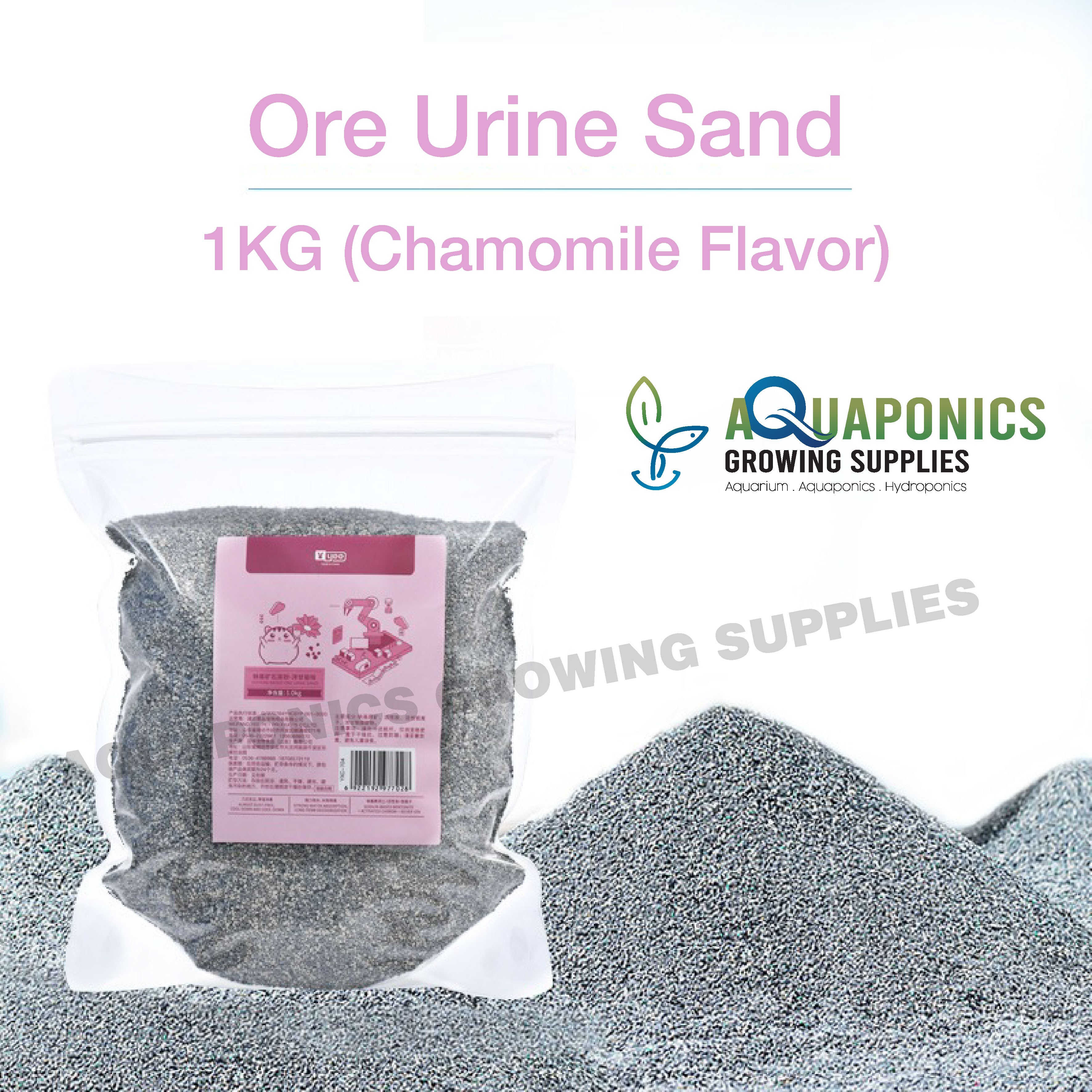 YEE YXC Small Pet Silver Ion Sodium-Based Urine Sand 1kg Assorted ...