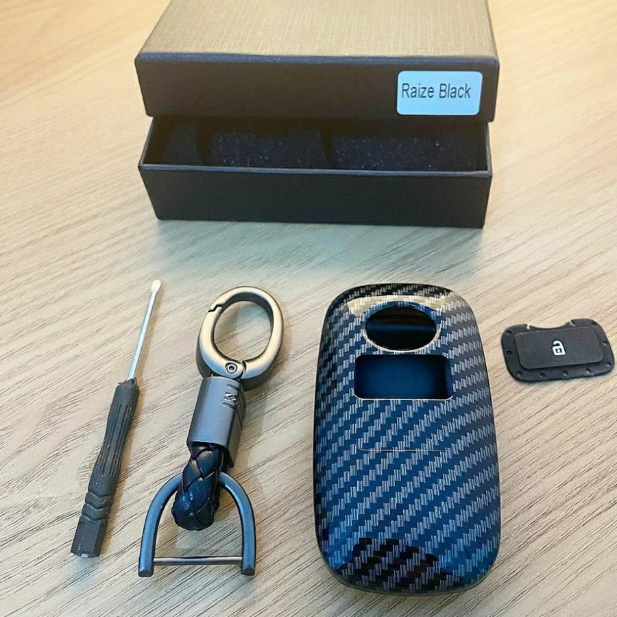 Casing Kunci Carbon Remote Kesing Pelindung Penutup Rumah Sarung Tutup ...
