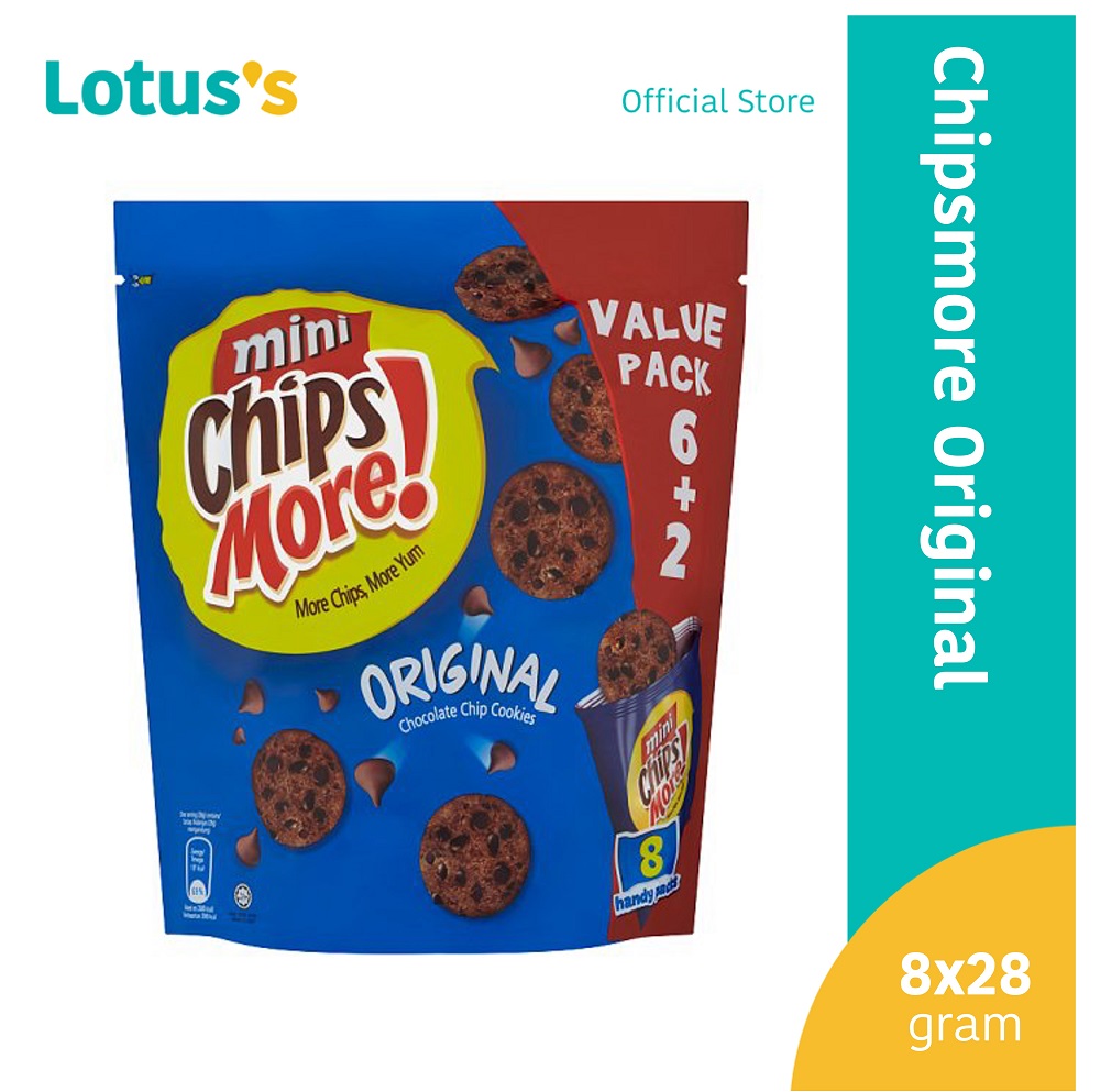 Mini Chips More! Original Chocolate Chip Cookies | Lazada