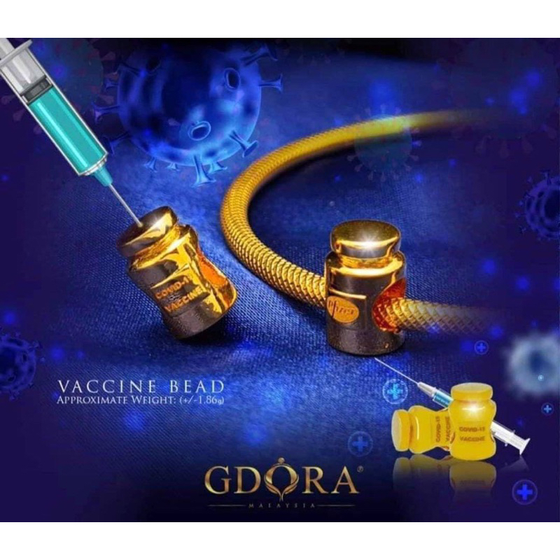 Niza Dora Gold Gdora Vaccine Beads | Lazada