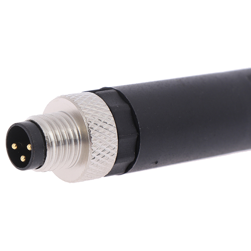 1Pc M8 Sensor Connector 3/4 Pin Male/Female Straight Angle Plug | Daraz ...