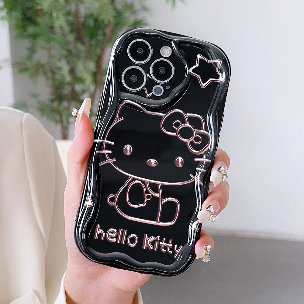 AMORVOR for Infinix Smart 9 Hot 50i Back Cover Hello Kitty Wavy Cream ...