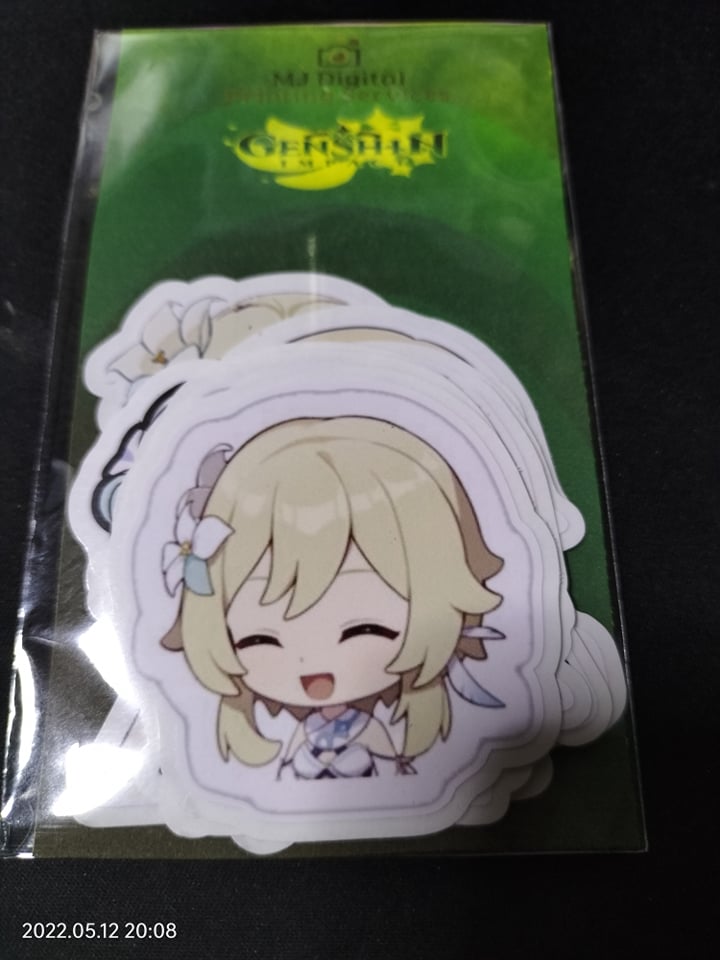 Genshin Impact Character Sticker - Lumine | Lazada PH