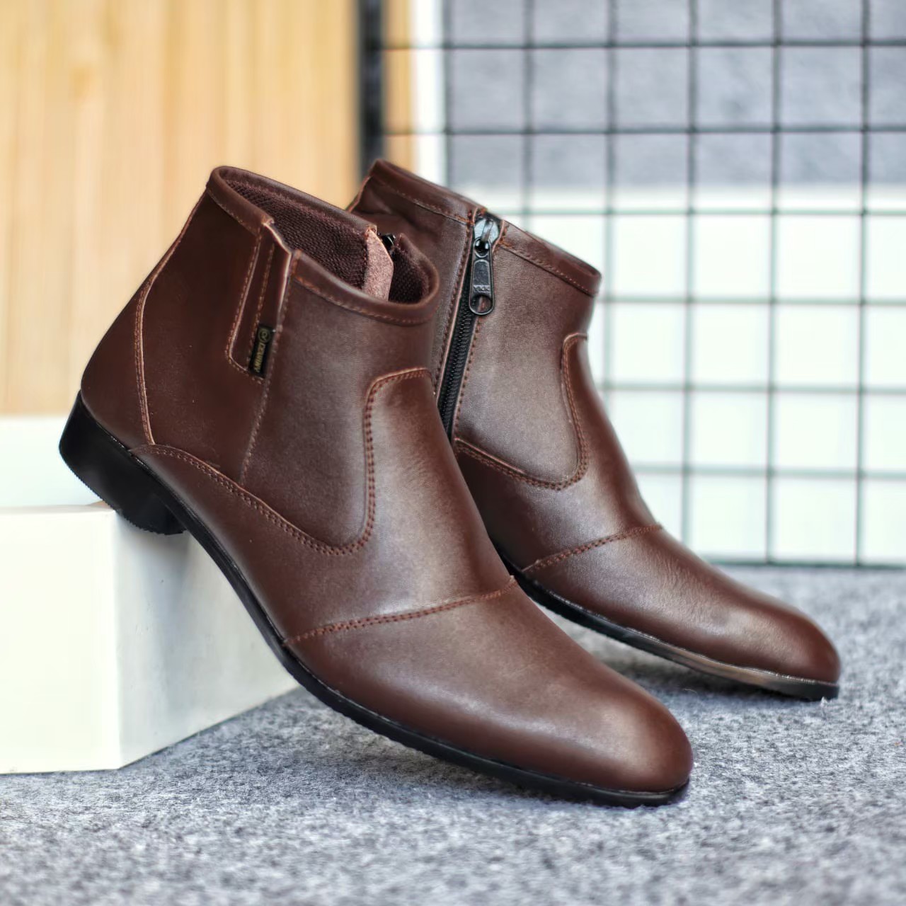 Sepatu Formal Pria Dewasa Kulit Keren Terbaru 2022 - Sepatu Pantofel ...