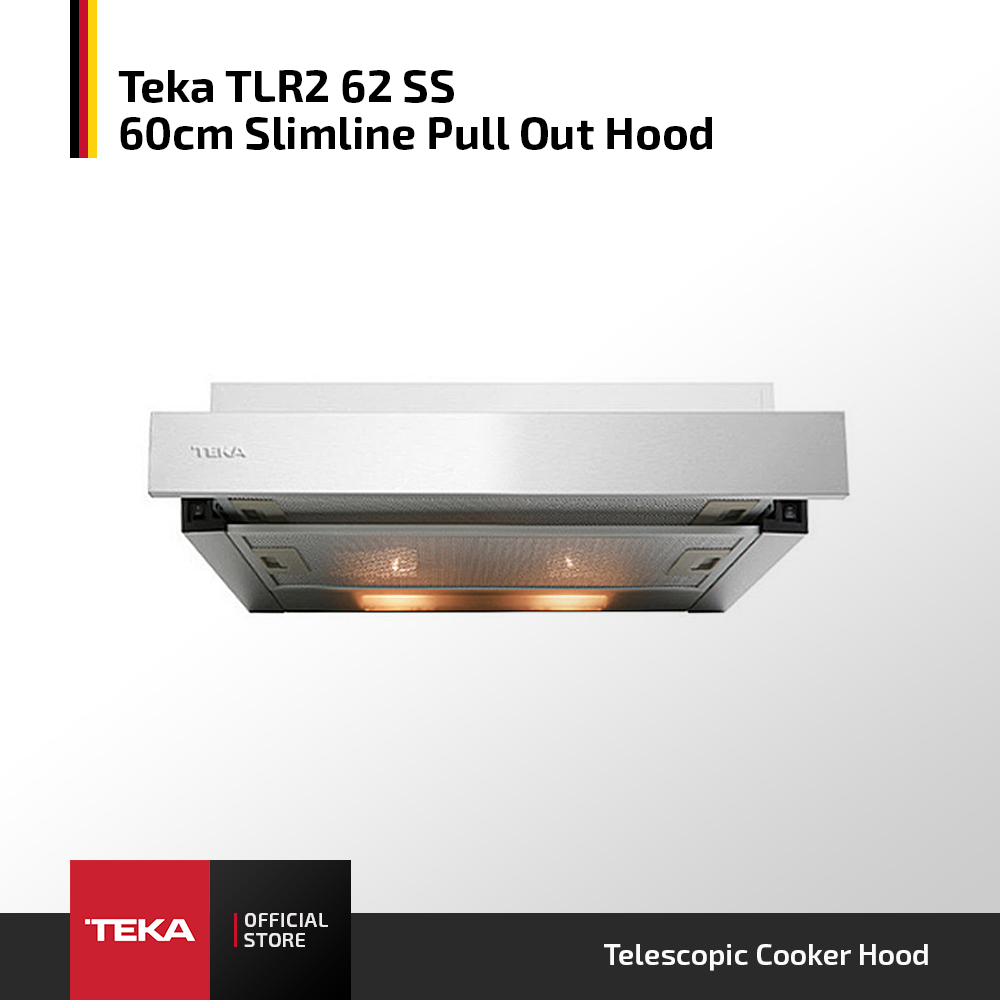 Teka TLR2 62 SS Slimline Pull Out Hood | Lazada Singapore