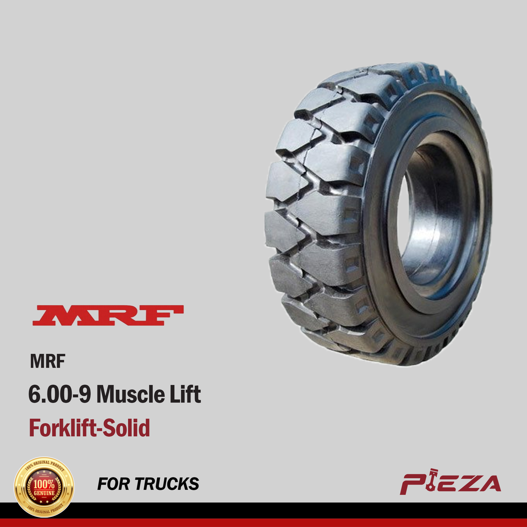 MRF Forklift-Solid 6.00-9 Muscle Lift | Lazada PH