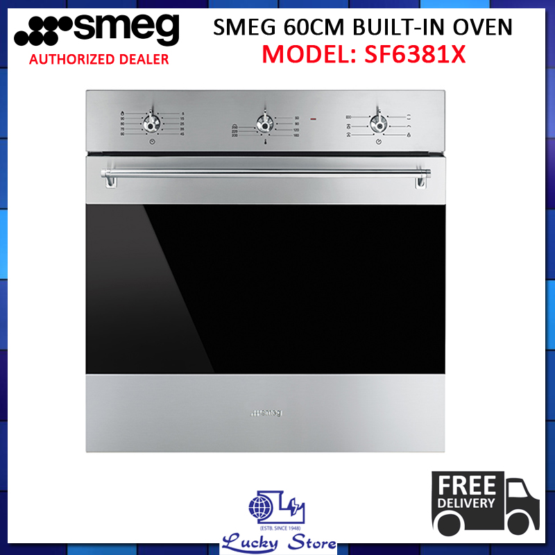(BULKY) SMEG SF6381X 60CM BUILT-IN OVEN, 70L CAPACITY, ANALOG, CLASSICA ...