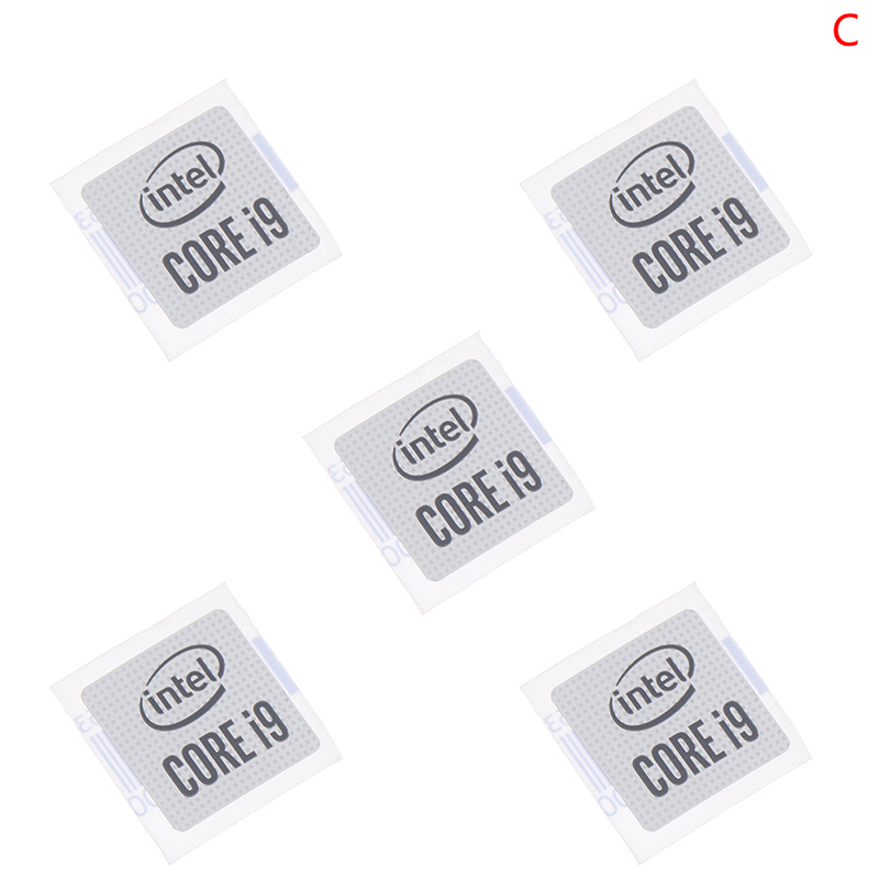 5pcs 10th Generation Core i5 i7 i9 DIY Sticker Label Notebook ...