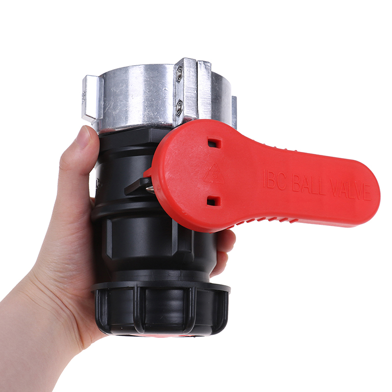 75mm 1000L Water IBC Tank Container Ball Valve DN50 Ton Barrel Ball ...