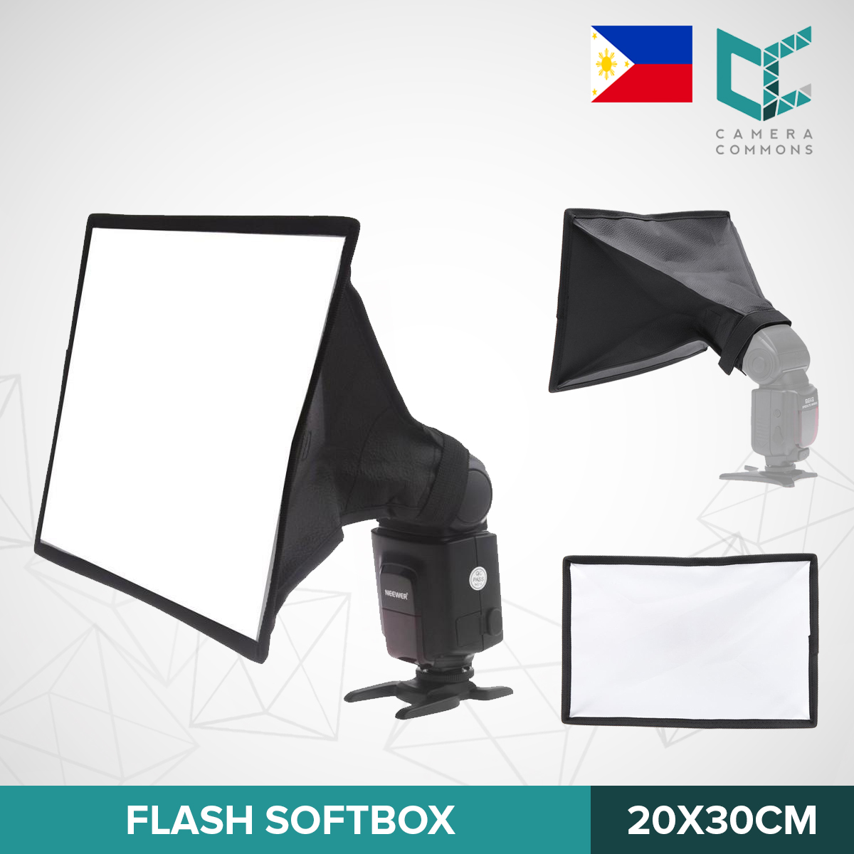 20x30cm Flash SoftBox for Camera Flashes | Lazada PH