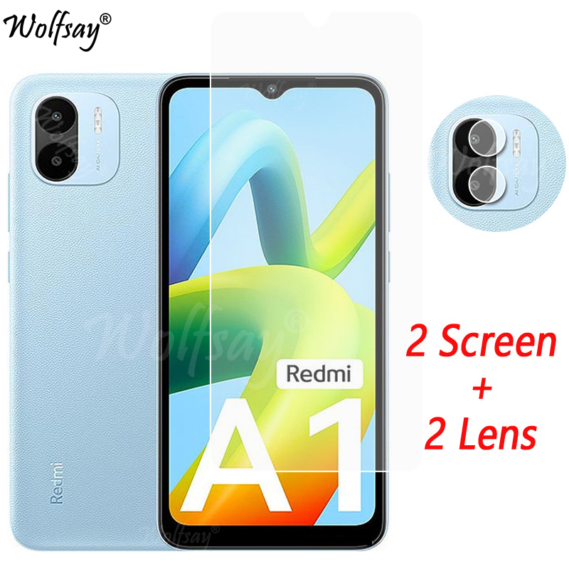 Camera Lens Protector For Xiaomi Redmi A2 Screen Protector Tempered ...