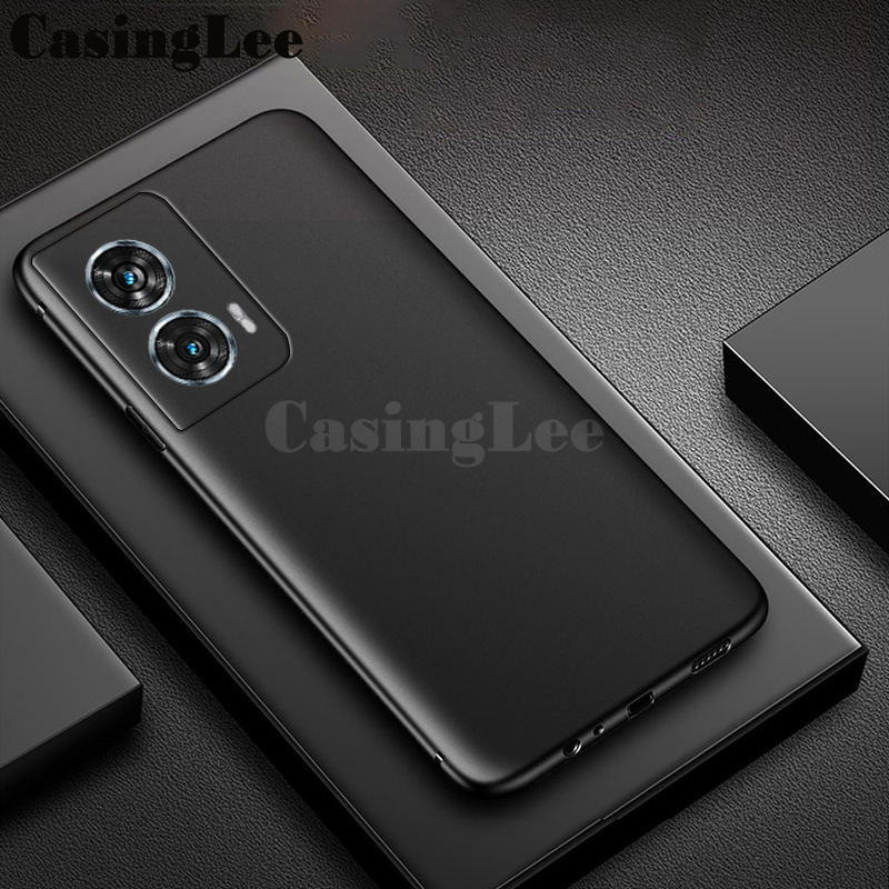 For Moto G85 Case Ultra Thin Smooth silicon Matte Back Soft Cover For ...
