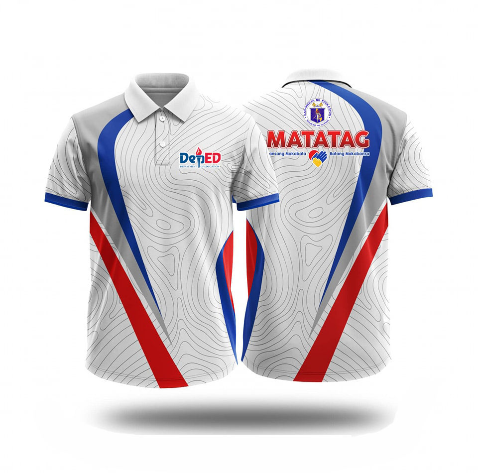 DEPED MATATAG POLO SHIRT UNIFORM FULL SUBLIMATION POLO-Shirt FOR WOMEN ...